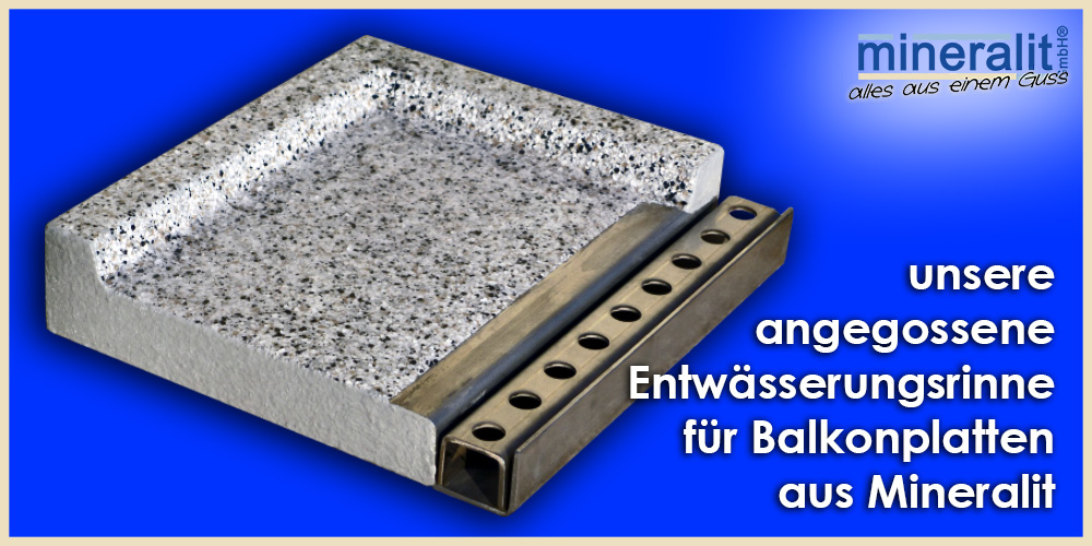 freitragende Balkonplatten für vorgestellte Balkone